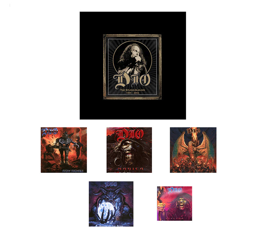 Dio - The Complete Albums 1996 - 2004 (5 Lps, colored vinyls + 7" sing ...